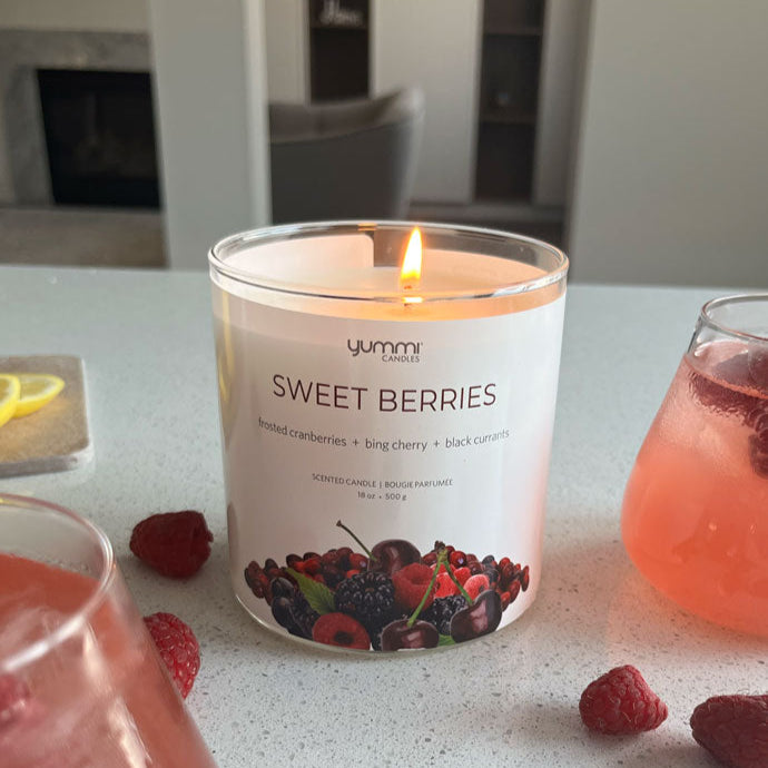 18oz Sweet Tobacco Scented Jar Candles - each – Yummi Candles Canada