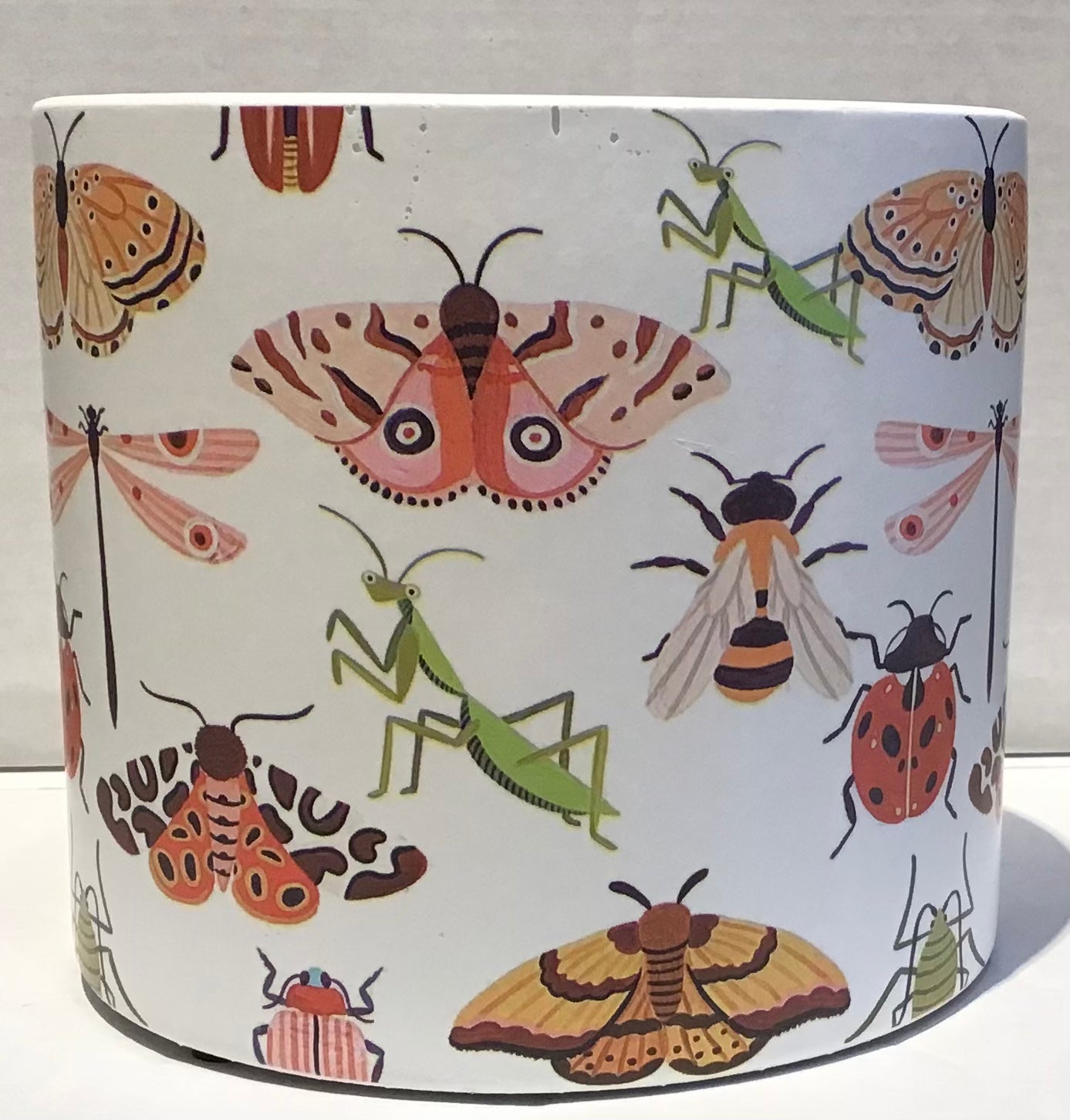 Sm Allover Bugs Planter - 4.5"D – Yummi Candles Canada